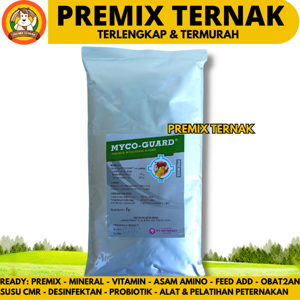 Jual MYCO-GUARD 1 KG MITRAVET - Mycoguard Anti Toxin Binder Freetox ...