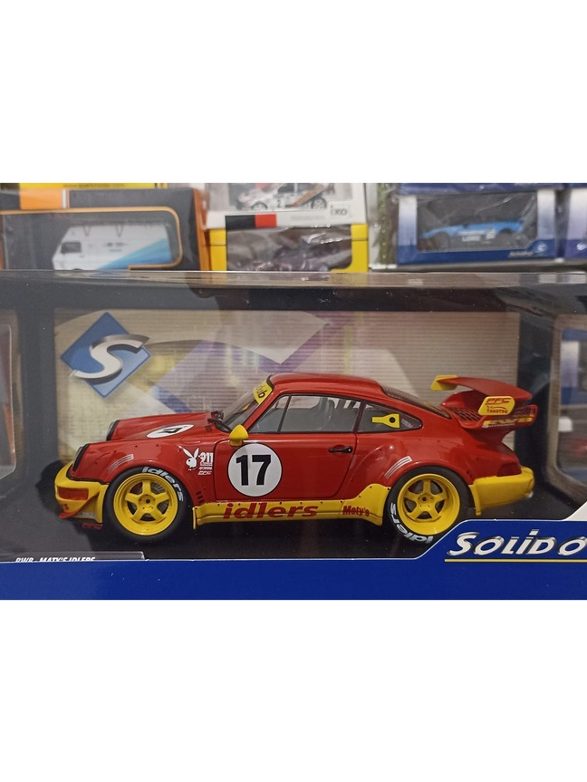 Jual Solido 1/18 Porsche 911 RWB Maty's Idlers Racing 2016 Red 2021 ...