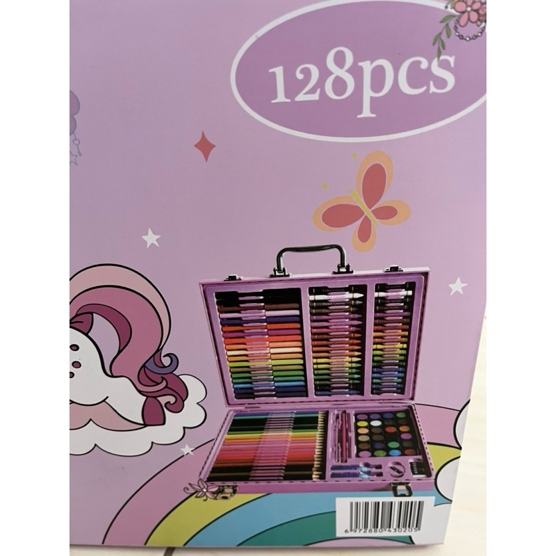 Jual crayon set 128 pcs / Crayon Art 128 pcs koper Alumunium besi ...