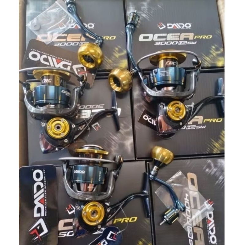 Jual REEL DAIDO OCEA PRO & HYDRA PRO SW 1000 - 5000 POWER HANDLE ...