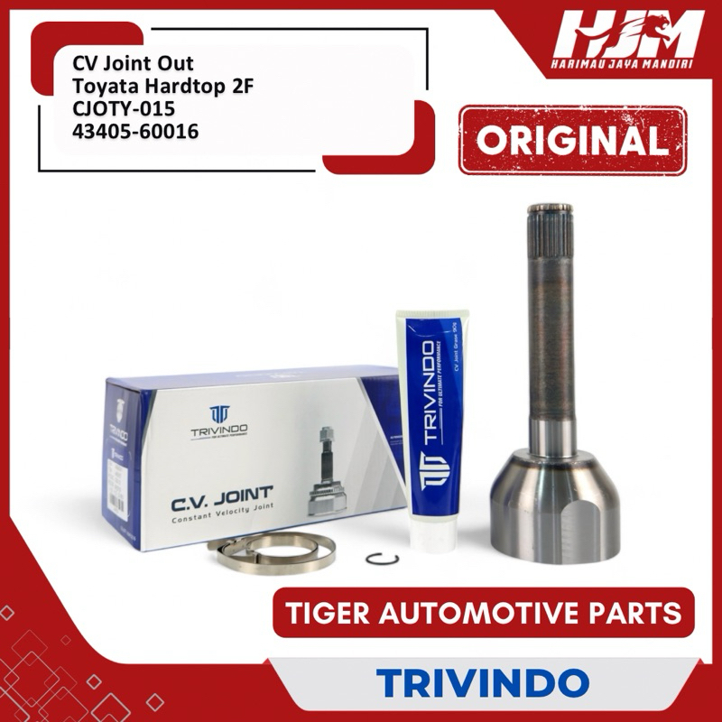 Jual CV Joint Out Drive Shaft - As Roda Depan Luar Toyota Hardtop 2F | Shopee Indonesia