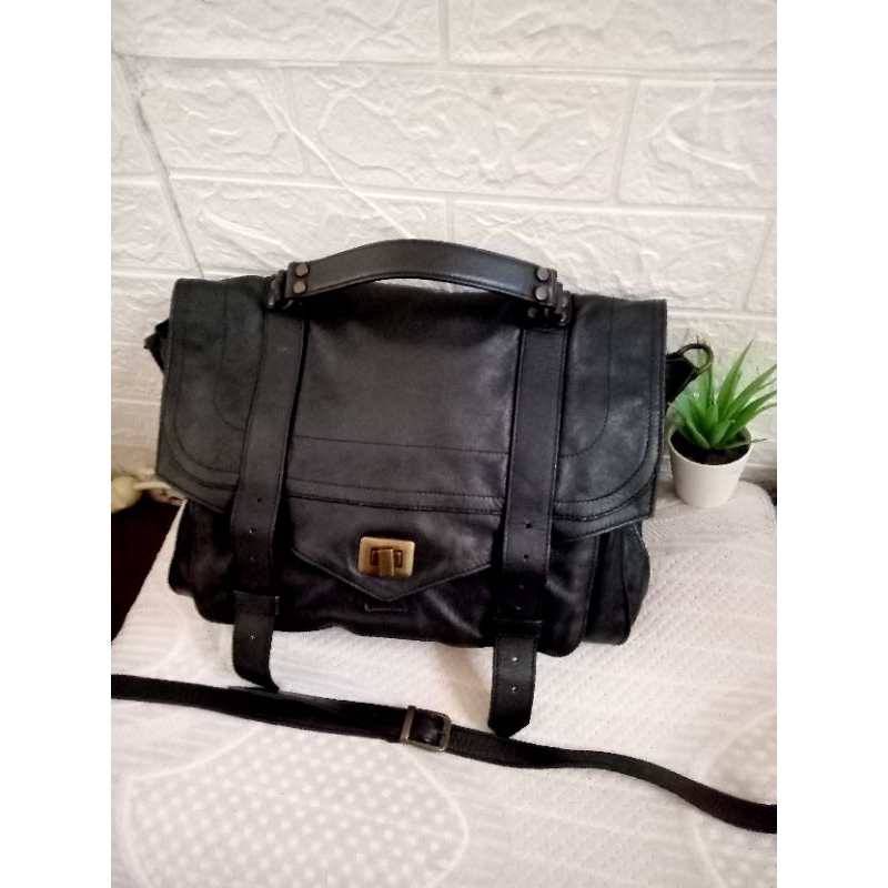 Jual Tas PL postman Belly kulit mantul | Shopee Indonesia