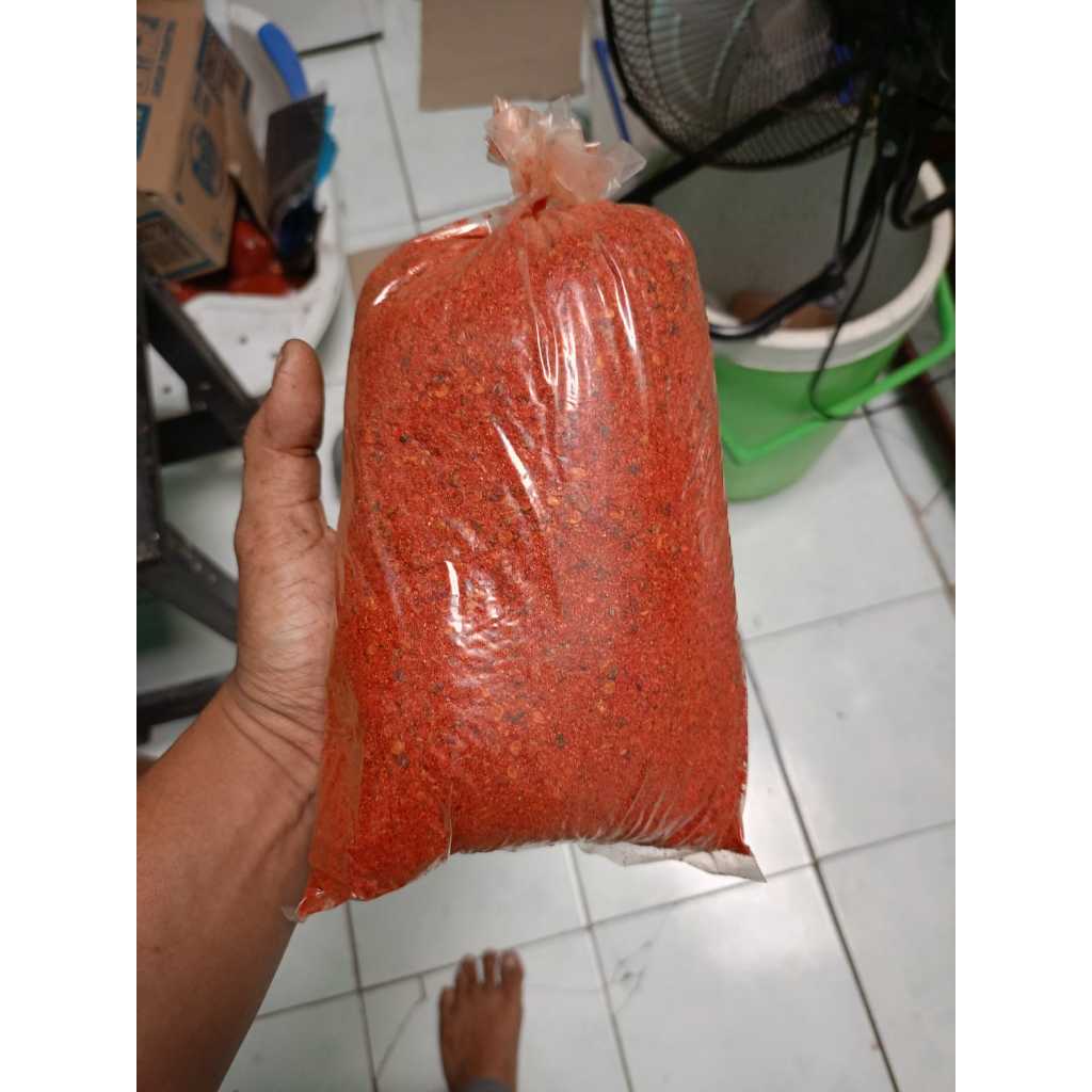 Jual Cabe bubuk super pedas halus kasar pedas jeletot cabe tabur cabai ...