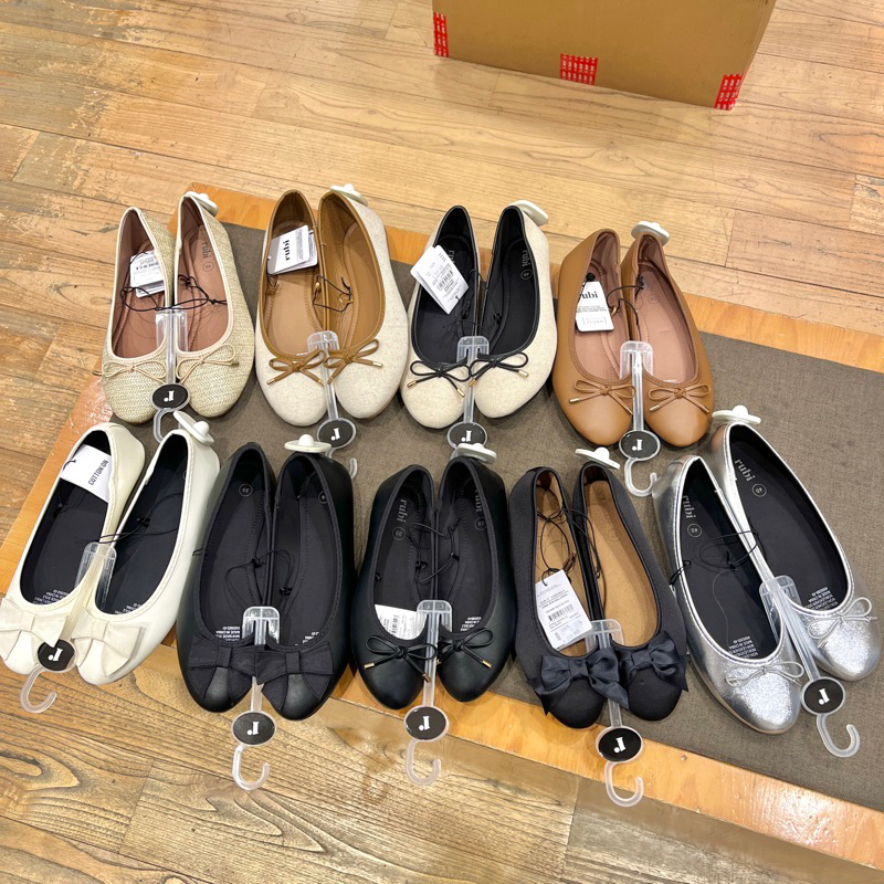 Jual Flatshoes Emma bow ballerina rubi sale | Shopee Indonesia