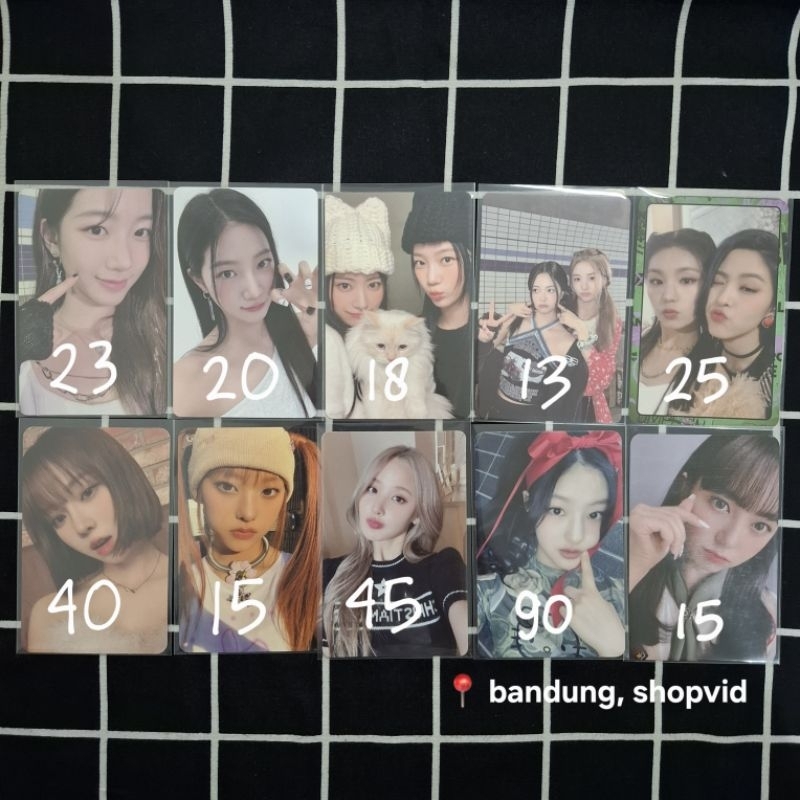 Jual KIOF NEWJEANS AESPA ITZY LE SSERAFIM KAZUHA PHOTOCARD PC POCA ALBUM WEVERSE UNFORGIVEN UNIT ...