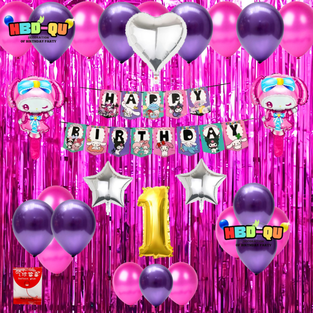 Jual Paket Lengkap Dekorasi Ulang Tahun Anak-anak Banner Karakter ...