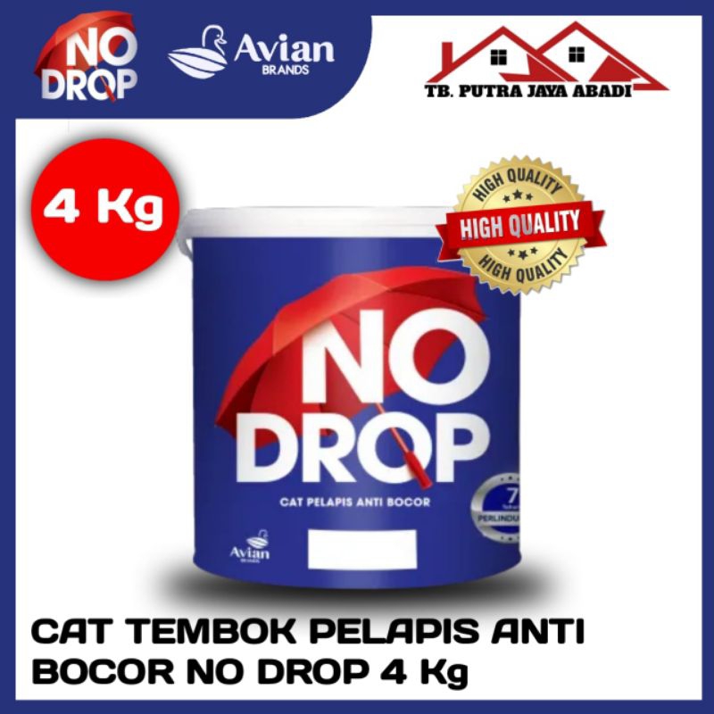 Jual CAT PELAPIS ANTI BOCOR CAT TEMBOK No Drop 4 Kg | Shopee Indonesia