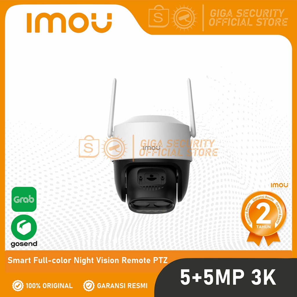 Jual IMOU CRUISER Z 5+5MP 3K 12x Zoom Smart Full-color Night Vision ...