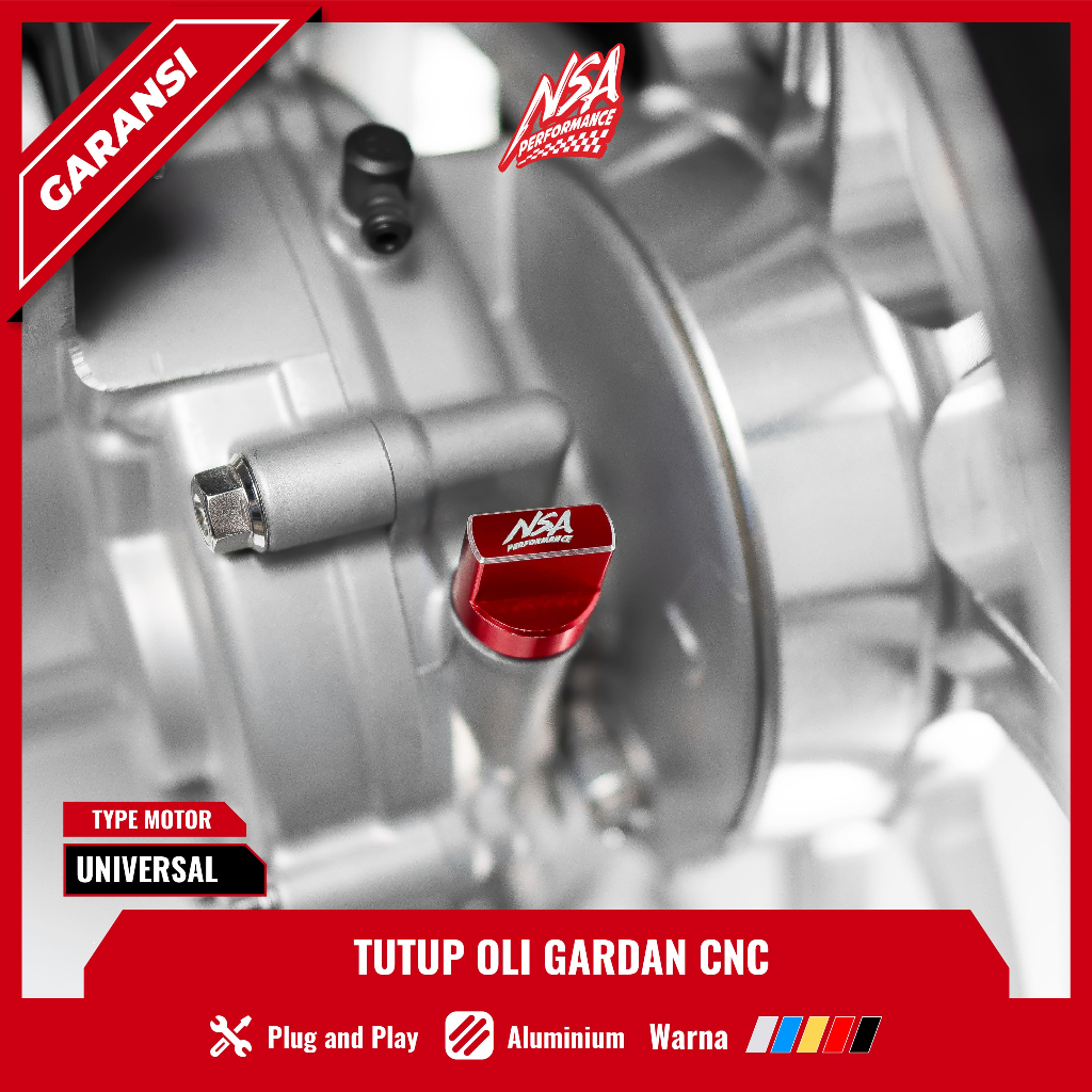 Jual NSA TUTUP OLI GARDAN FULL CNC UNIVERSAL YAMAHA AEROX NMAX MIO LEXI ...