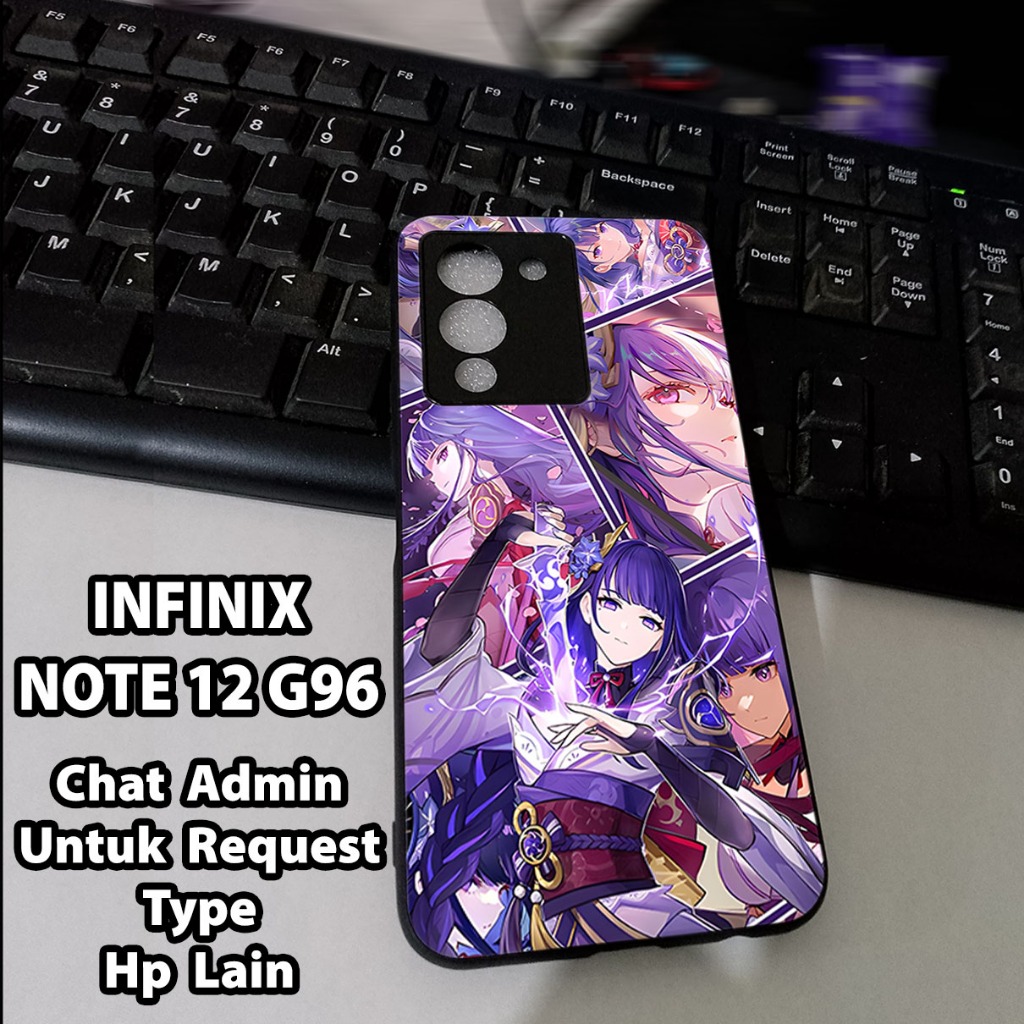 Jual (COD 98) Softcase glossy kilau untuk type Hp INFINIX NOTE 12 G96 ...