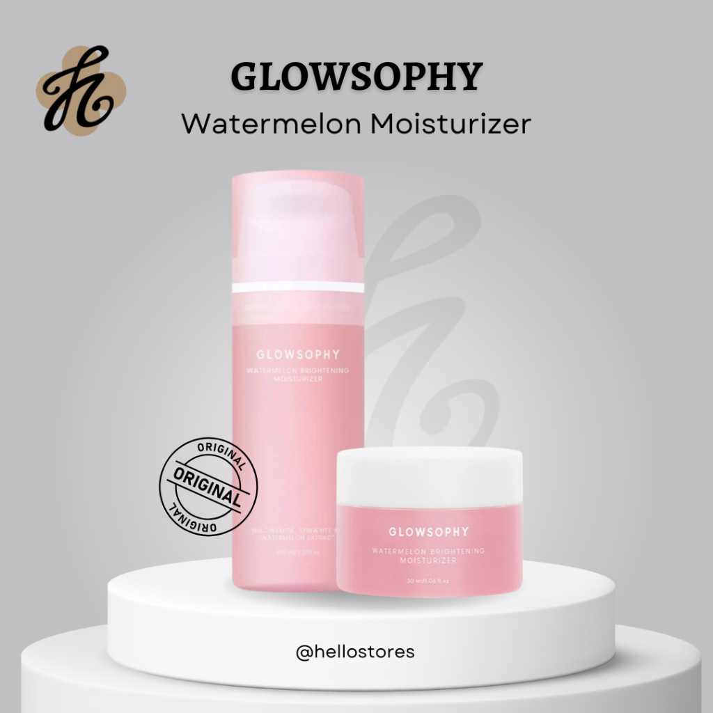 Jual Glowsophy Watermelon Brightening Moisturizer | Shopee Indonesia