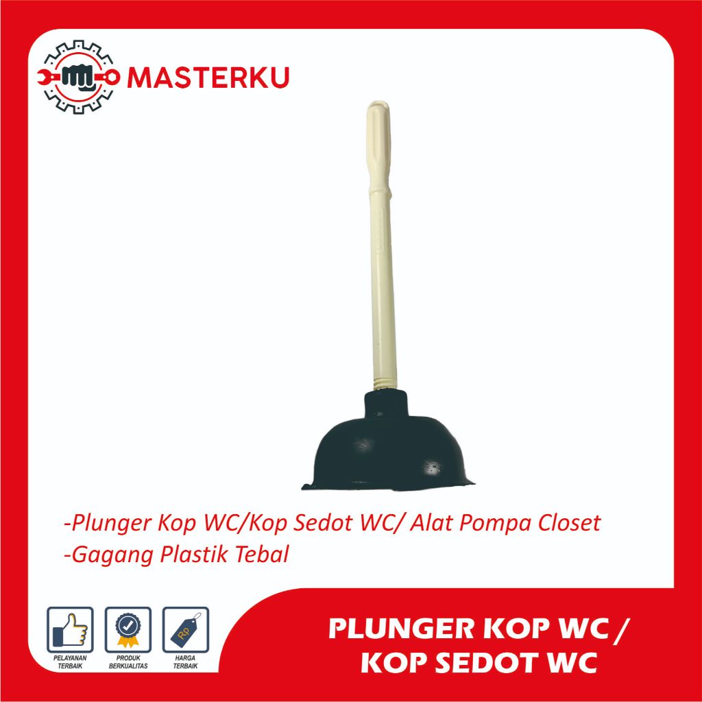 Jual Plunger/Kop Toilet WC /WCKleaner Kop Sedot WC Kloset / Toilet ...