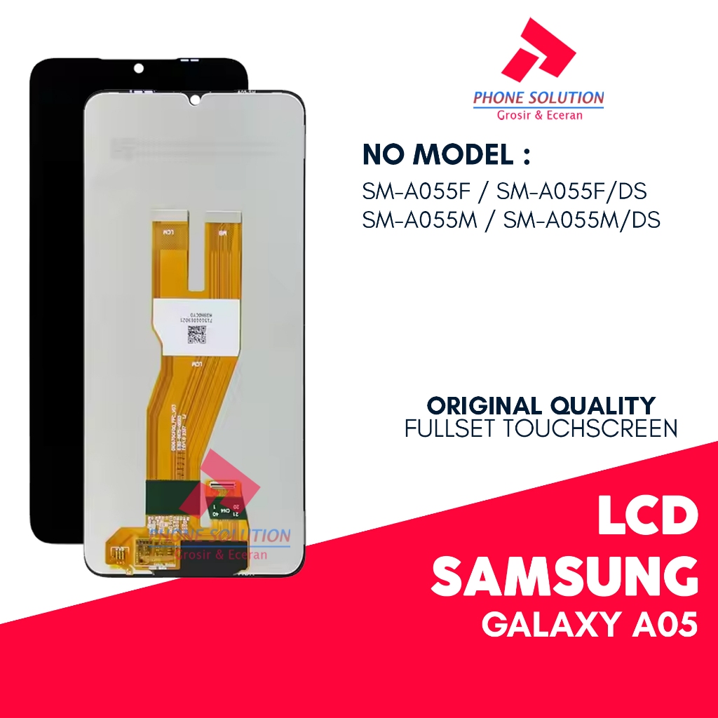 Jual LCD Samsung A05 / A055 - Fullset Touchscreen ORIGINAL 100% ...