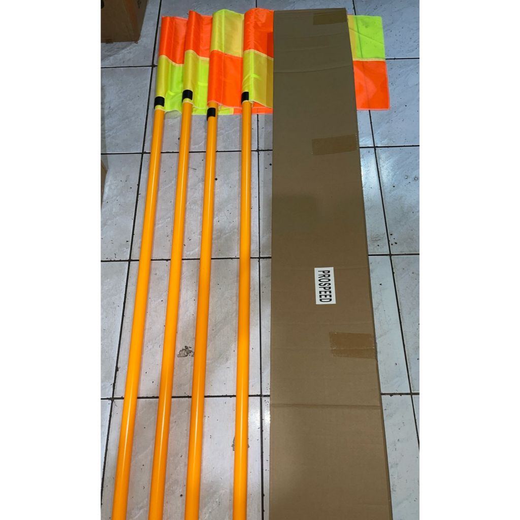 Jual BENDERA TIANG SUDUT PRO SPEED OLAHRAGA SEPAK BOLA FUTSAL ISI 4 ...