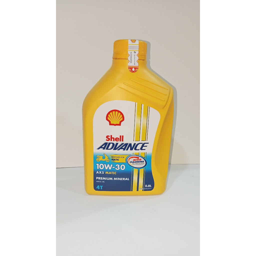 Jual OLI SHELL ADVANCE SCOOTER MATIC AX5 10W-30 800ML | Shopee Indonesia