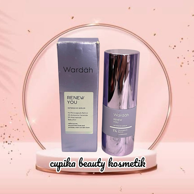 Jual ADA GROSIR [op,az] WARDAH RENEW YOU INTENSIVE SERUM MICROCAPSULE ...