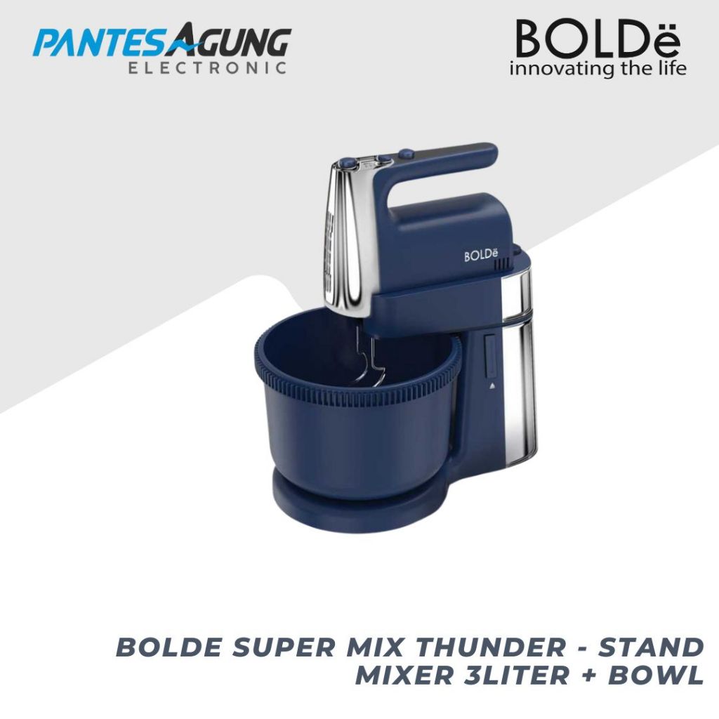Jual BOLDE SUPER MIX THUNDER - STAND MIXER 3LITER + BOWL | Shopee Indonesia