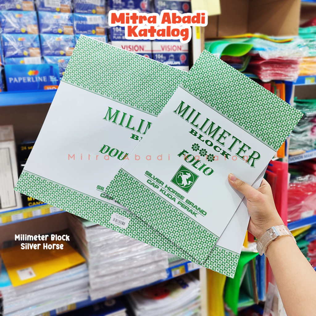Jual BUKU MILIMETER BLOCK SILVER HORSE / BUKU MM BLOK PLOT GRAFIK BOOK ...