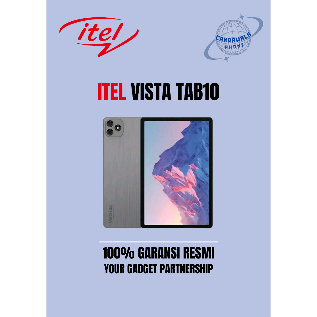 Jual ITEL VistaTab 10 4/128GB - Garansi Resmi | Shopee Indonesia