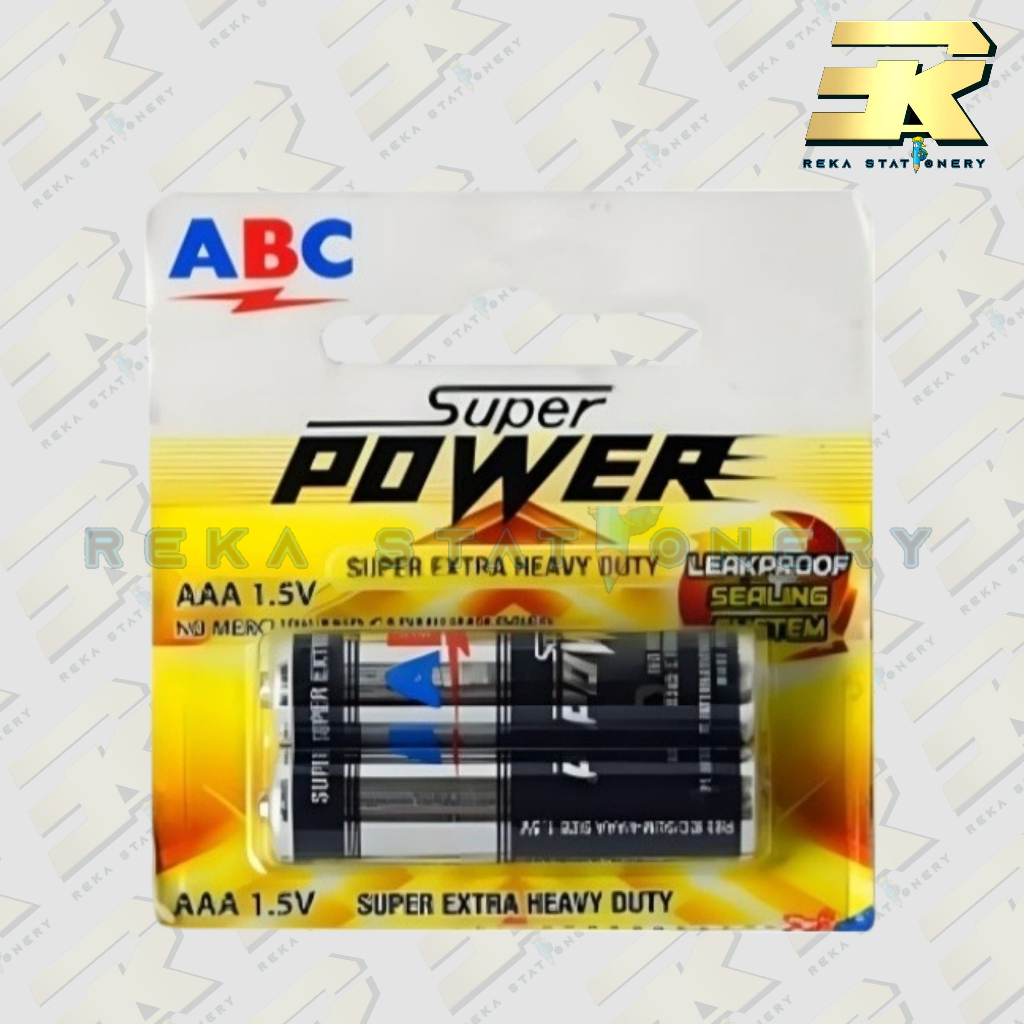 Jual Baterai AAA Merk ABC Isi 2 – Daya Tahan Lama dan Performa Optimal ...