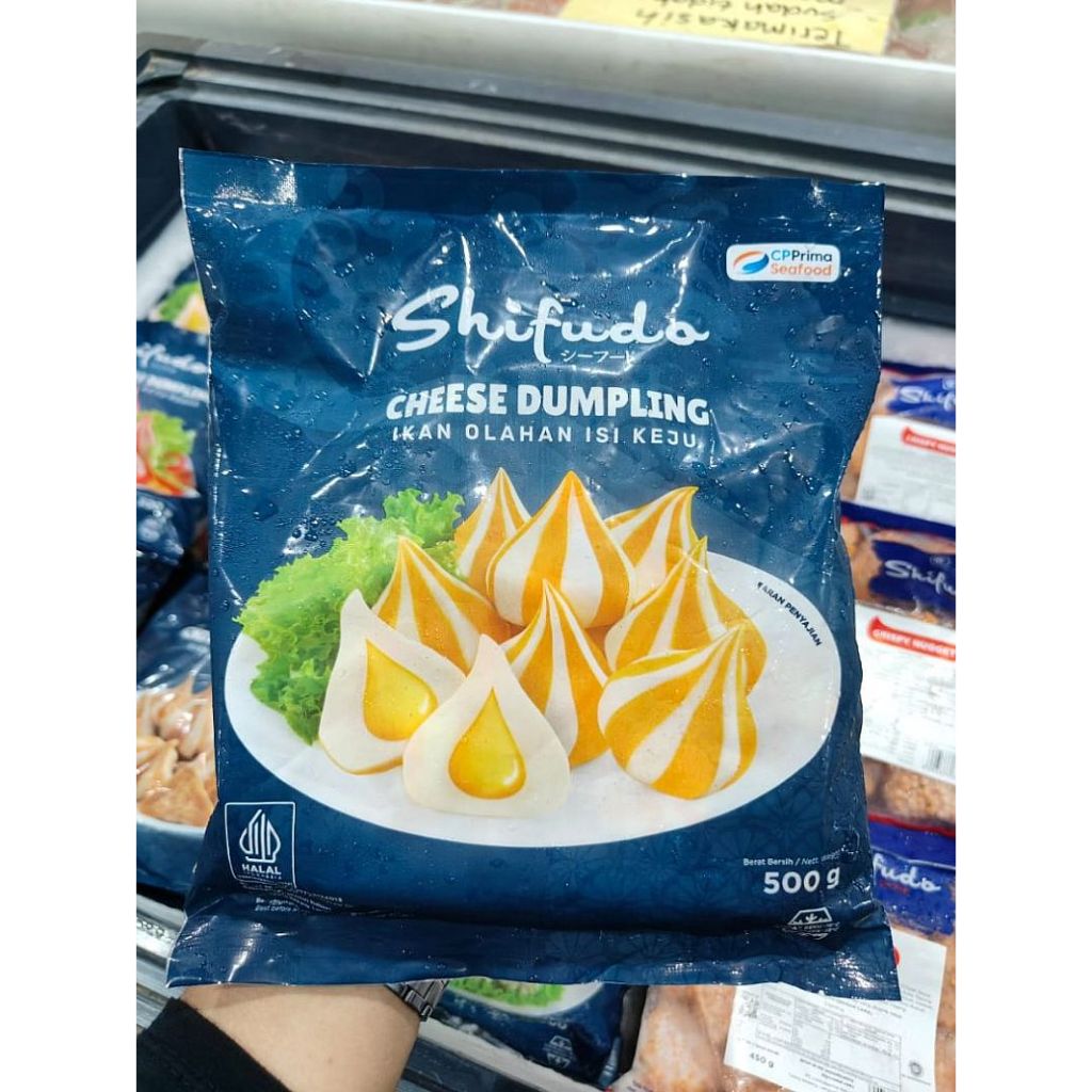 Jual Dumpling Chesse Olahan ikan isi Keju Shifudo 500gr | Shopee Indonesia