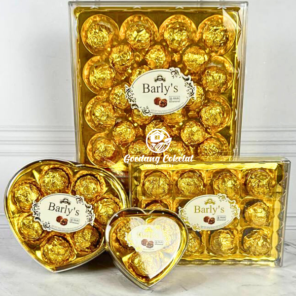 Jual BARLY'S Peanut Chocolate Ball Cokelat Bulat Isi Peanut Hazelnut Coklat 312g | Shopee Indonesia