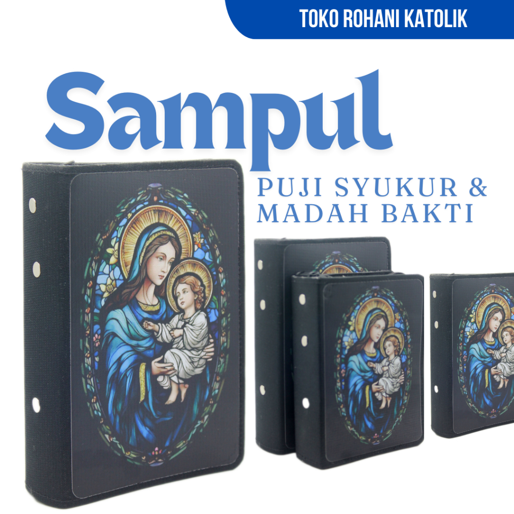 Jual SAMPUL PUJI SYUKUR DAN MADAH BAKTI (GAMBAR MARIA) / SAMPUL BUKU ...