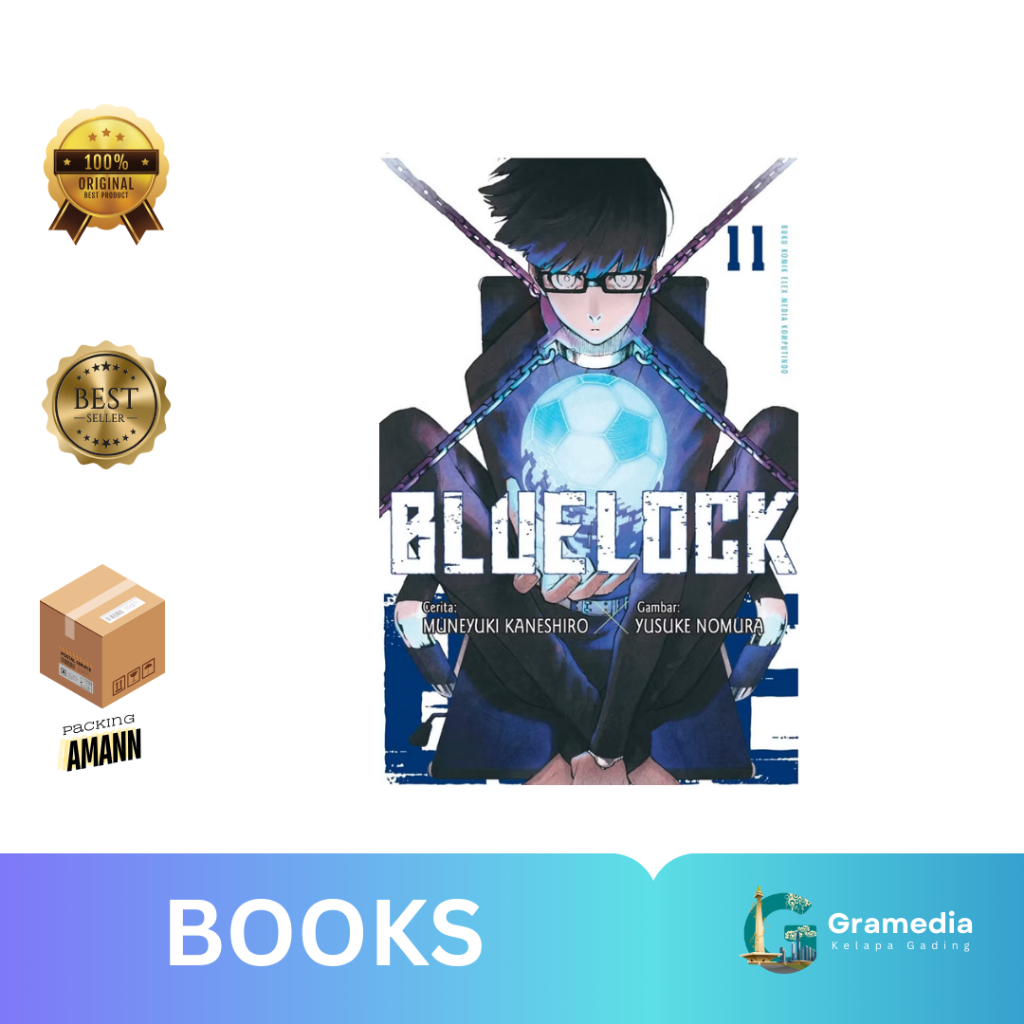 Jual Gramedia MKG - Komik Blue Lock 11 (MUNEYUKI KANESHIRO,YUSUKE ...