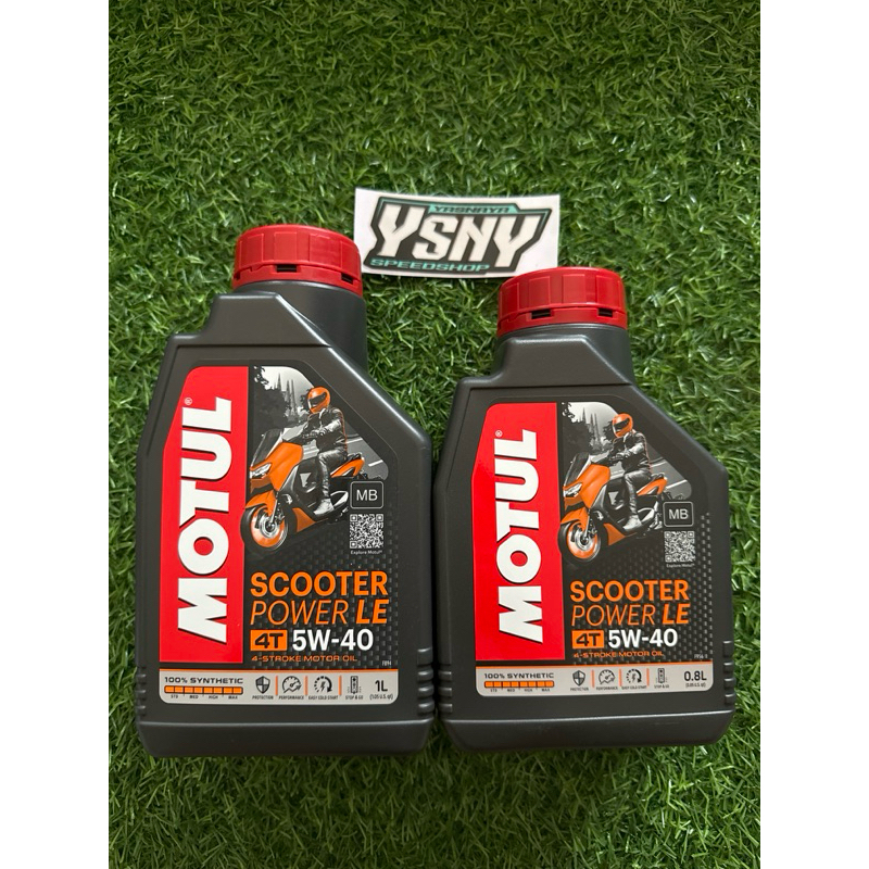 Jual Oli Mesin Motul Matic Scooter Power LE 5W-40 800Ml & 1L ( Matik ...