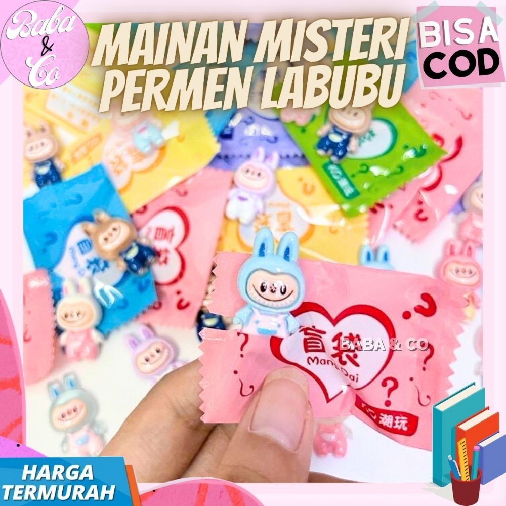 Jual MISTERI RESIN PERMEN LABUBU HIASAN BLIND BOX RESIN PERMEN LABUBU ...