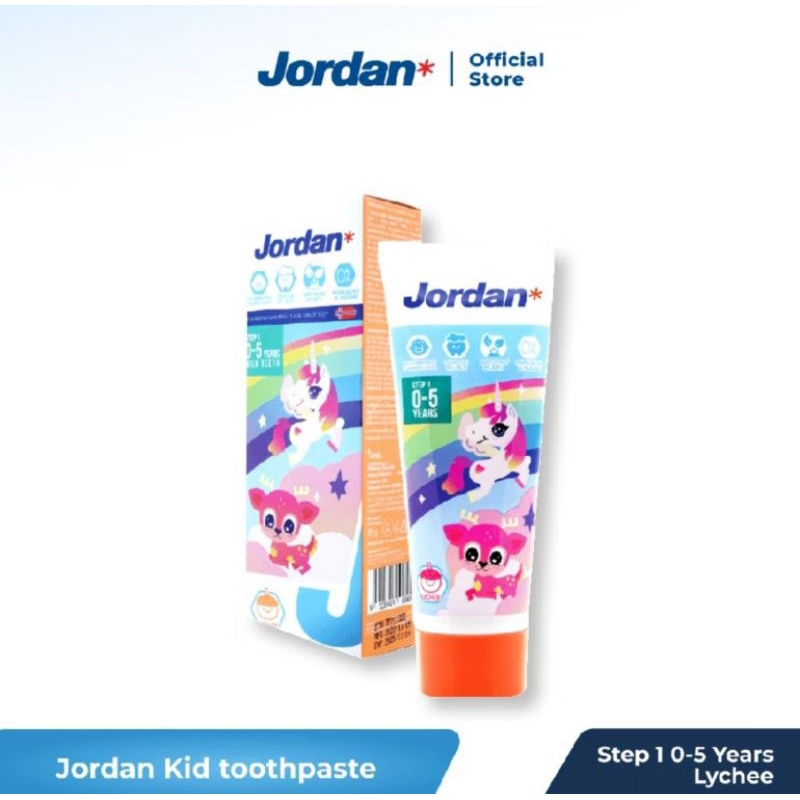 Jual JORDAN TOOTH PASTE / PASTA GIGI STEP 1 (0-5 TAHUN) | Shopee Indonesia
