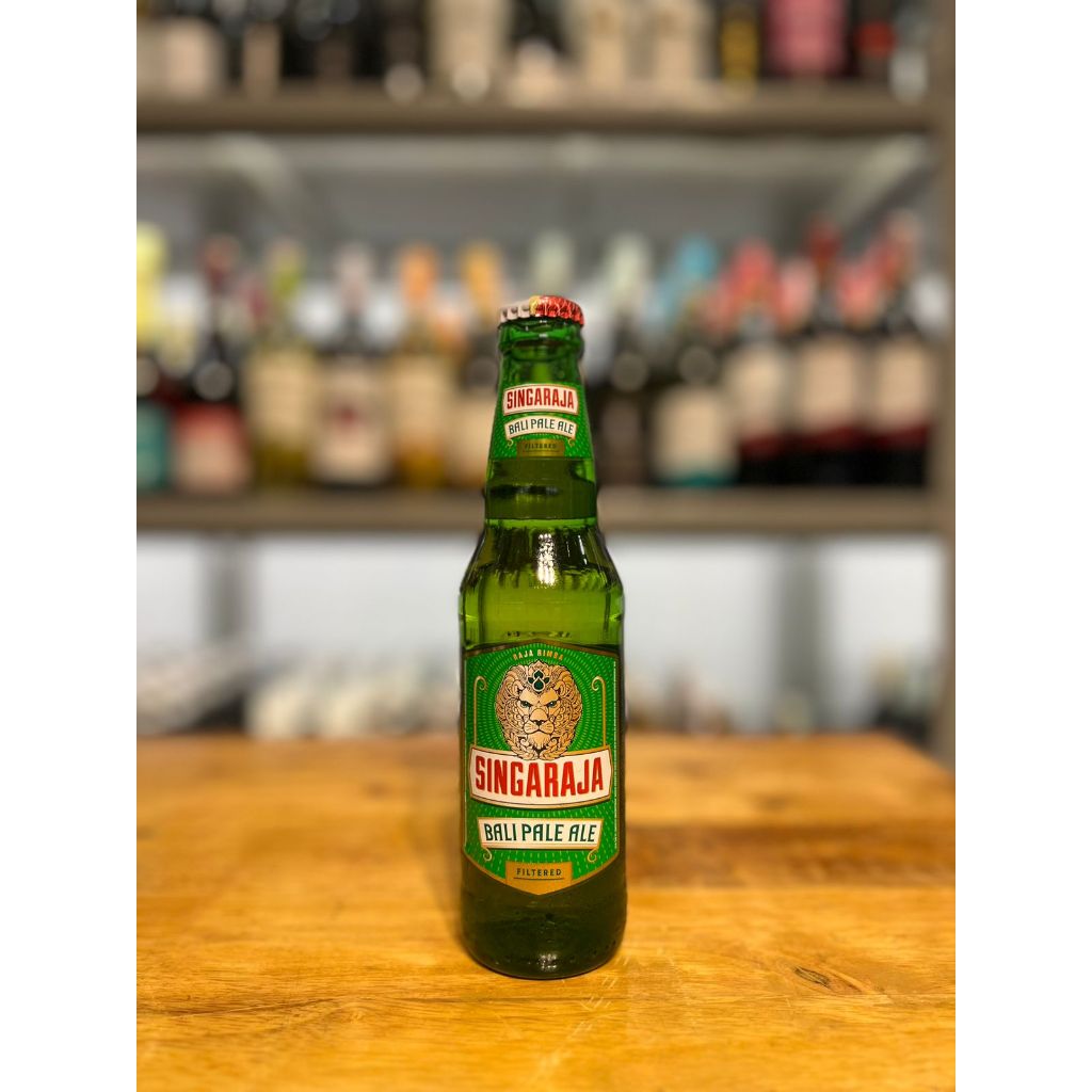 Jual BIR SINGARAJA BALI PALE ALE FILTERED LABEL HIJAU 250 ML | Shopee ...
