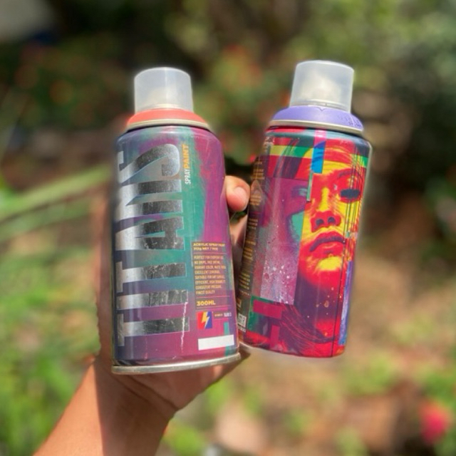 Jual TITANS 300ml cat semprot graffiti pylox pilok diton king rhema ...
