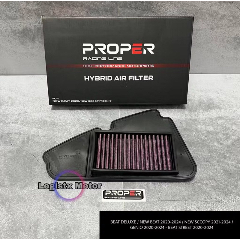 Jual FILTER UDARA PROPER RACING LINE GENIO / NEW BEAT / BEAT DELUXE ...