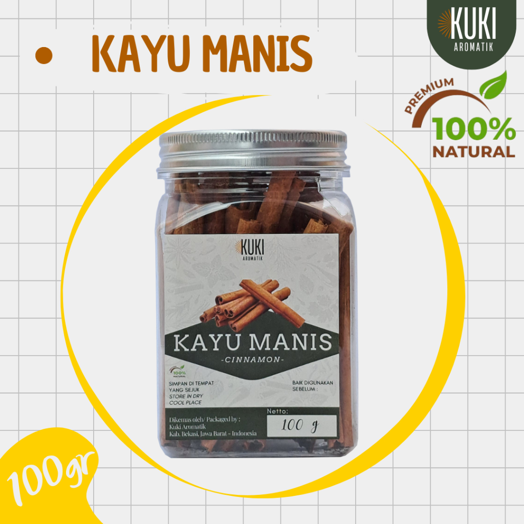 Jual Kayu Manis | Cinnamon 40g 100g | Bumbu Dapur | Rempah 100% Natural ...