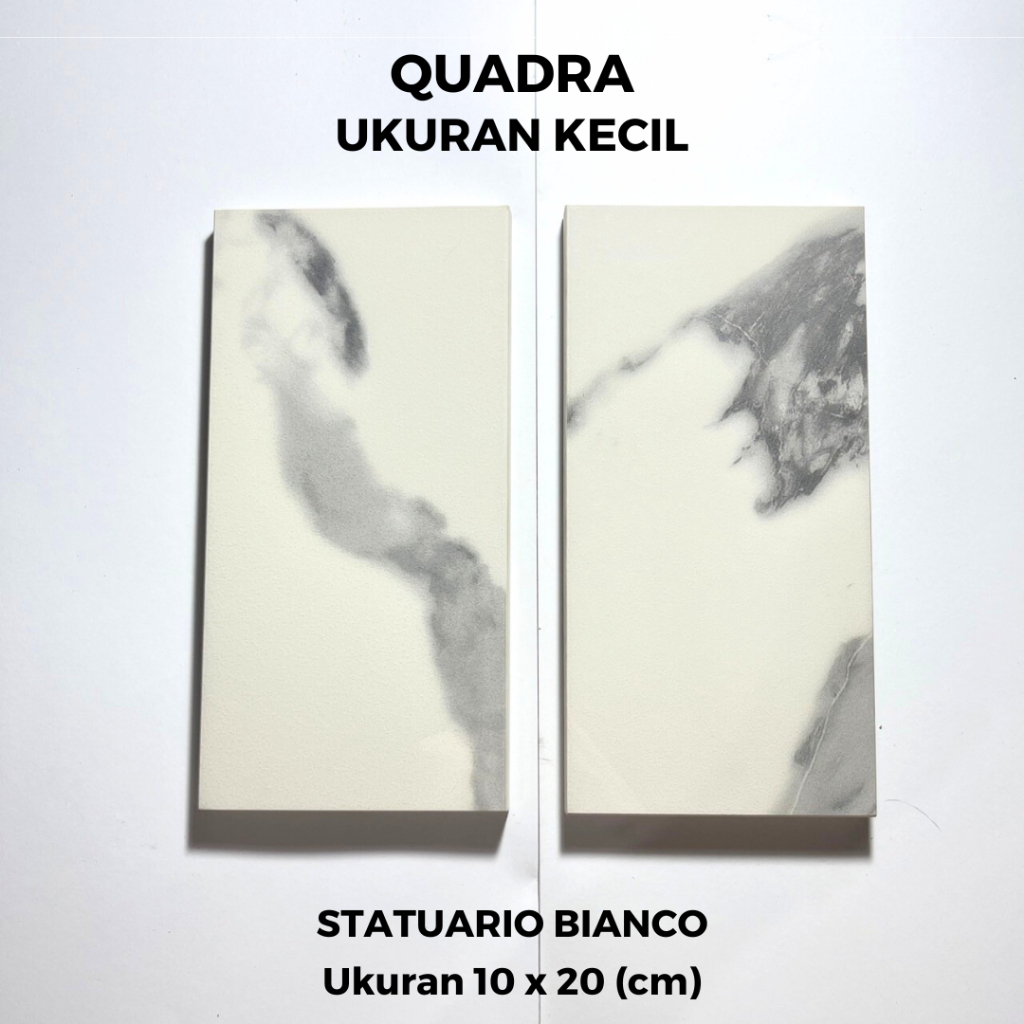 Jual Sample Material Keramik Quadra Marble Ukuran Kecil | Material ...