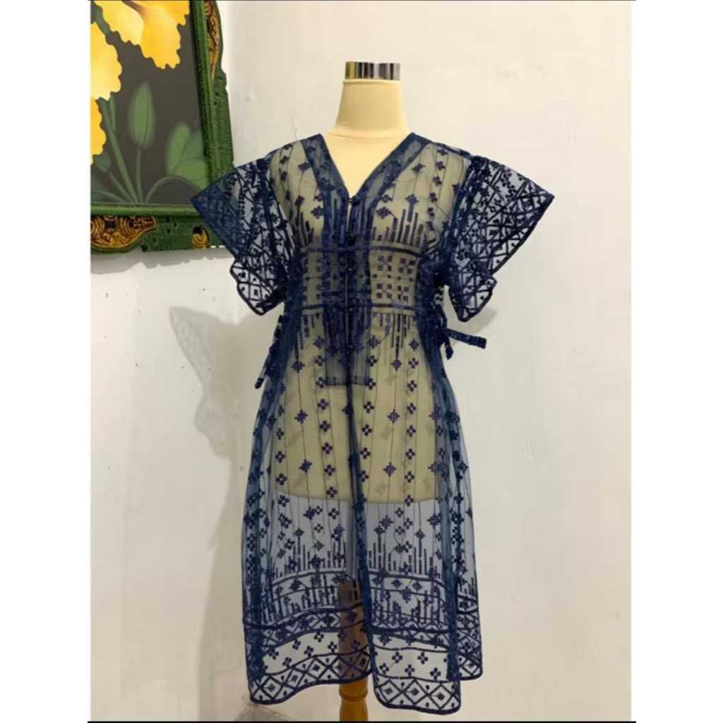 Jual Outer kebaya - kebaya brukat tille - Luaran kebaya wanita | Shopee ...