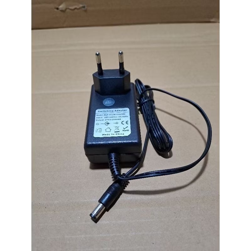 Jual Adaptor 12 Volt /1 Ampere Universal For Mixer Audio. | Shopee ...