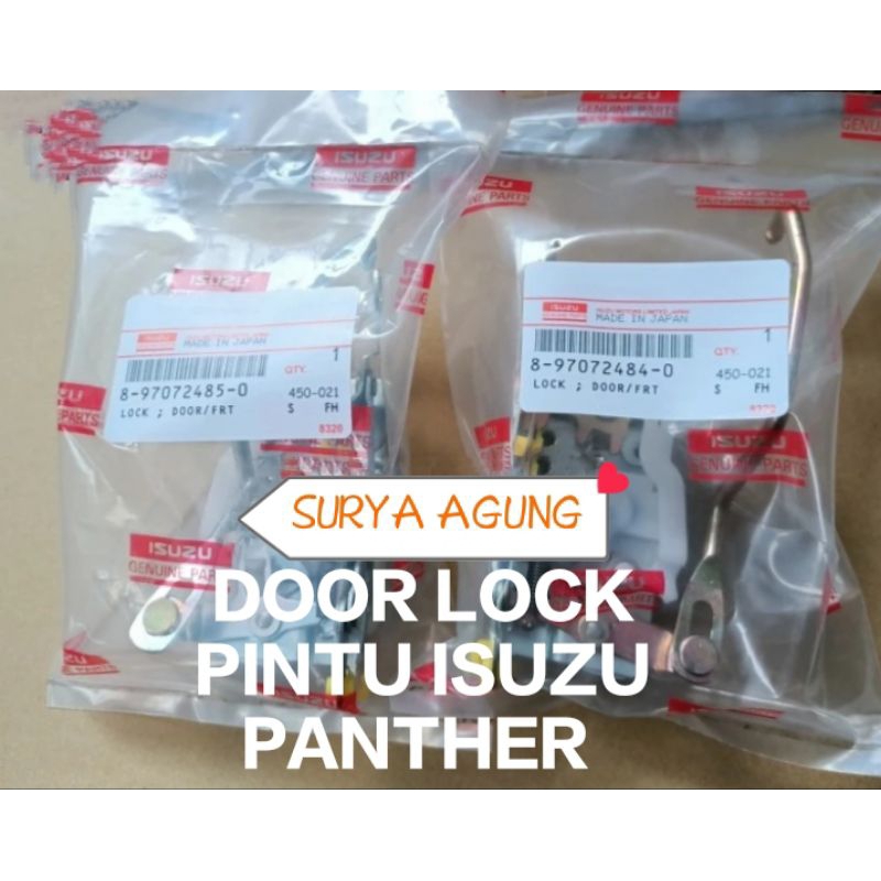 Jual DOOR LOCK KIRI DAN KANAN / KANCINGAN PINTU MOBIL ISUZU PANTHER ...