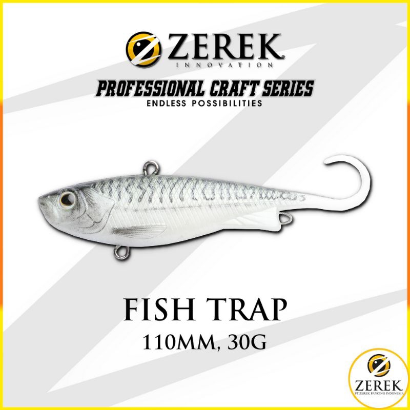 Jual LURE ZEREK FISHTRAP 65MM-95MM-110MM SOFTLURE | ACTION VIBRATION ...