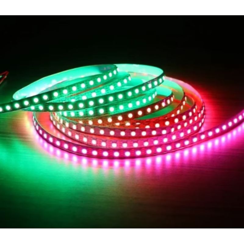 Jual Lampu LED strip WS 2812 5V 8mm 1meter | Shopee Indonesia