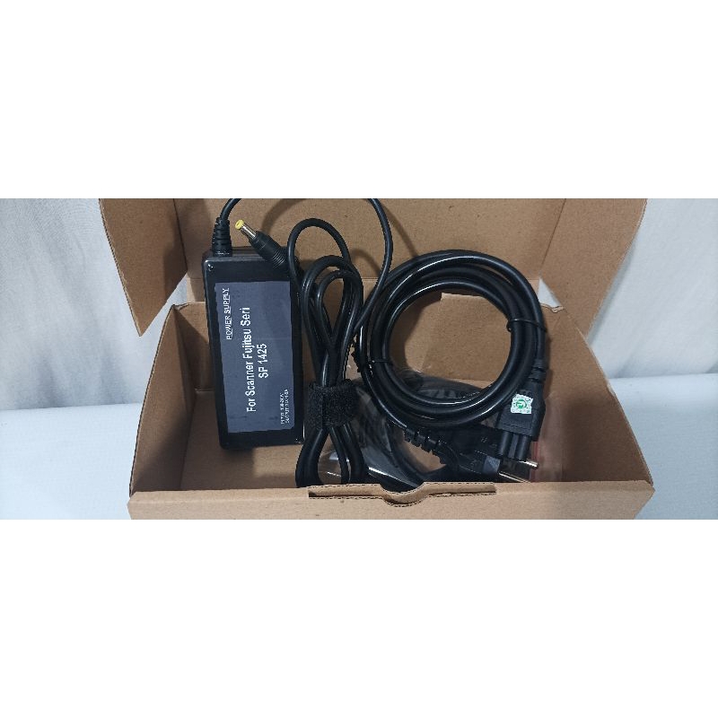 Jual Adaptor Scanner Fujitsu SP1425 24V 1,5A-2A Jack Kecil | Shopee ...