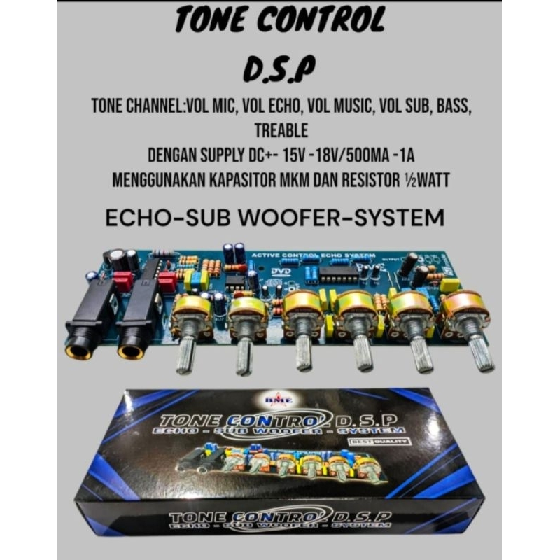 Jual STEREO Tone Control DSP Echo Subwoofer System By BME | Shopee Indonesia