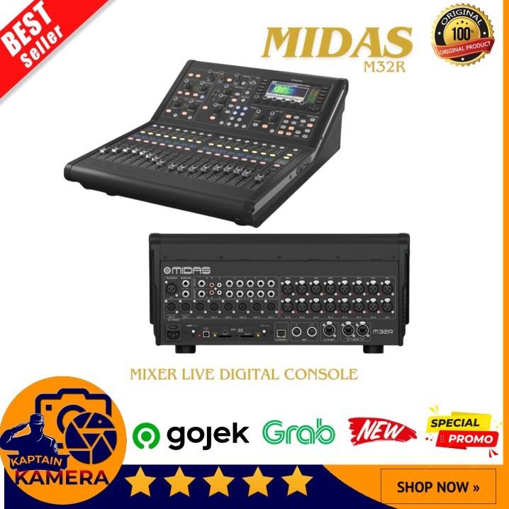 Jual MIDAS M32R LIVE Digital Console for Live and Studio DIGITAL MIXER ...