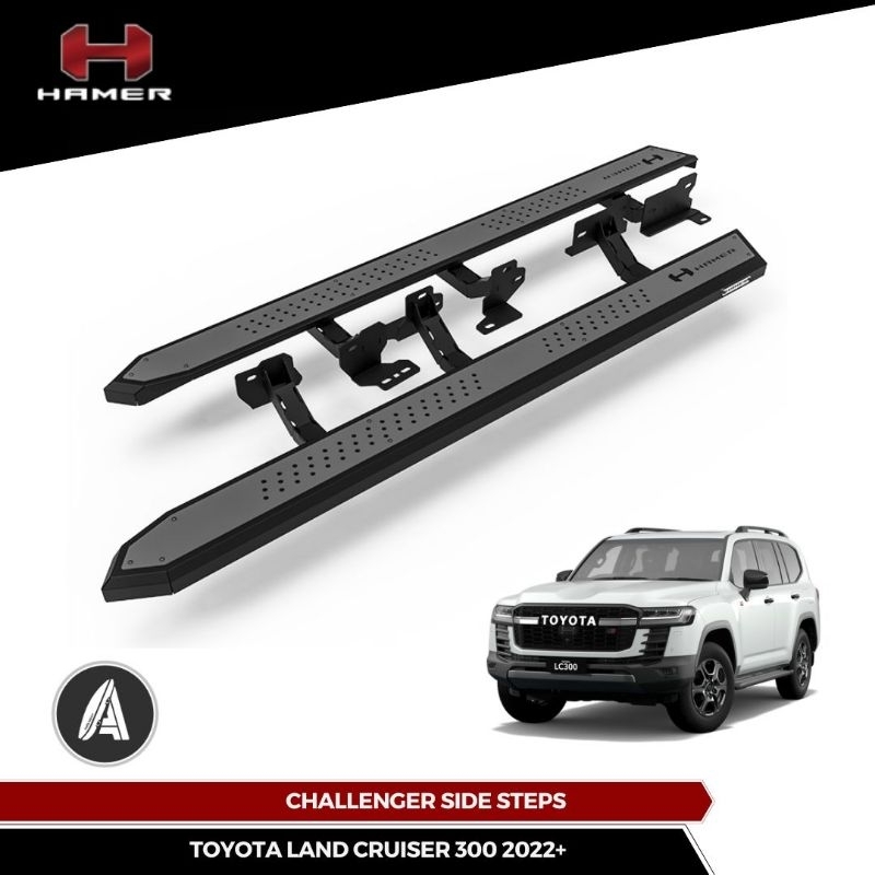 Jual HAMER4x4 AUSTRALIA CHALLENGER SIDE STEPS LAND CRUISER 300 TAHUN ...