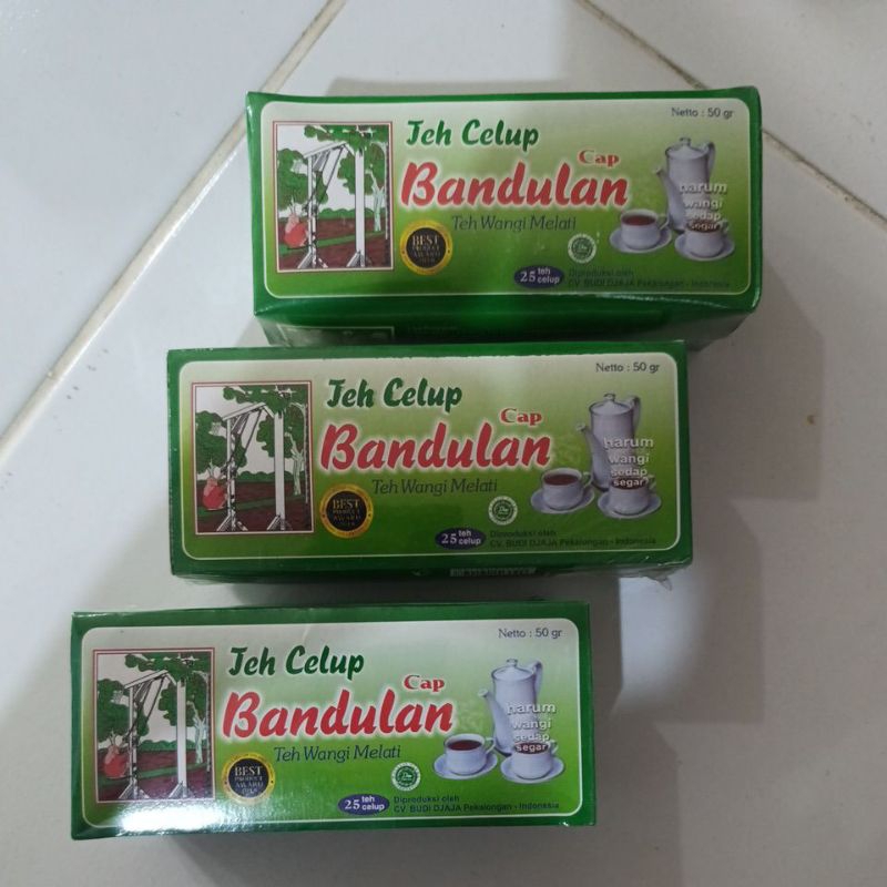 Jual Teh celup Bandulan @25Celup | Shopee Indonesia