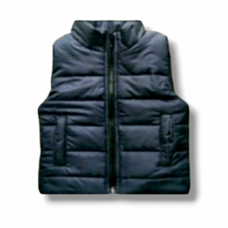 Jual Jaket Rompi Motor Anak Tebal Anti Angin Warna Navy | Shopee Indonesia