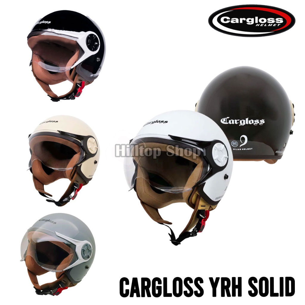 Jual Cargloss YRH Hijab Retro Half Face | Shopee Indonesia