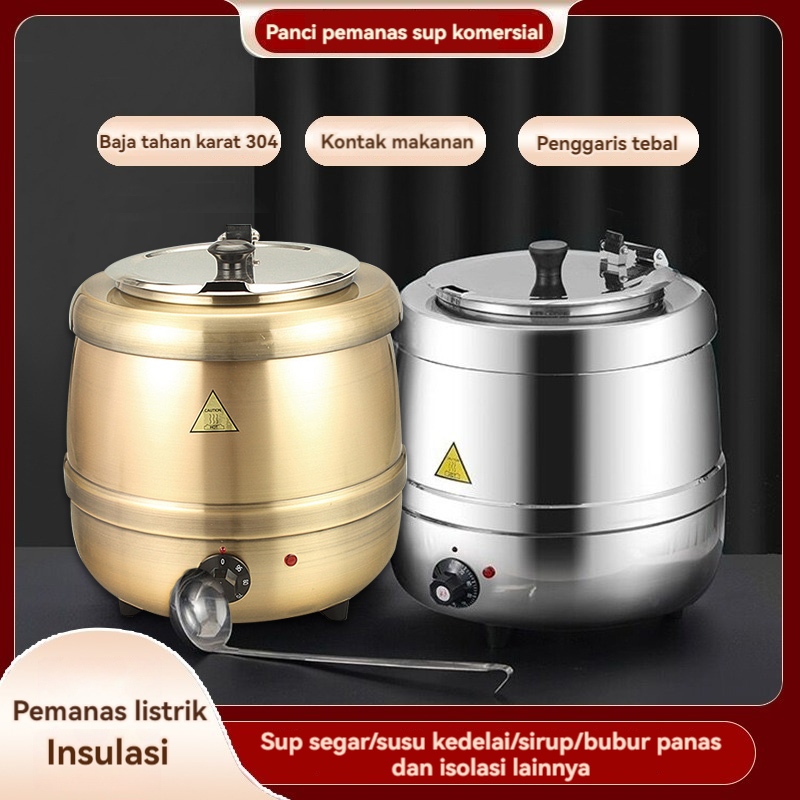 Jual Panci sup terisolasi, panci sup stainless steel, panci sup listrik ...