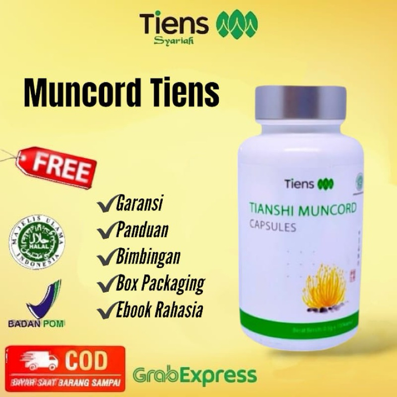 Jual TIANSHI MUNCORD / TIENS MUNCORD HERBAL / ORIGINAL TIANSHI HERBAL ...